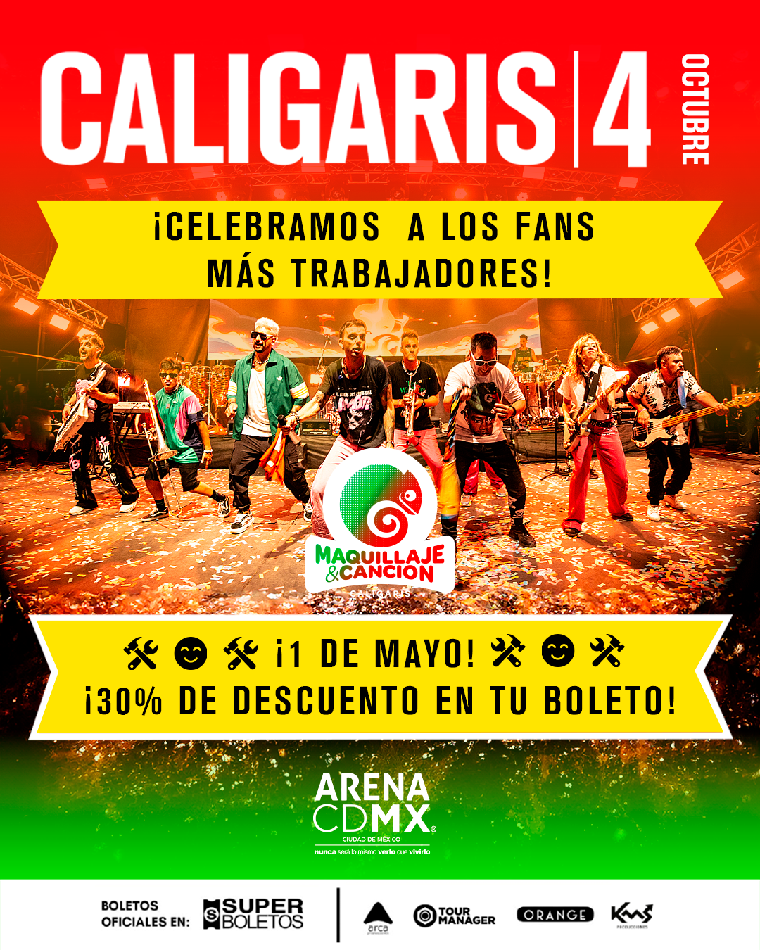 ¡Los Caligaris celebran este Día del Trabajo con un descuentazo para ...